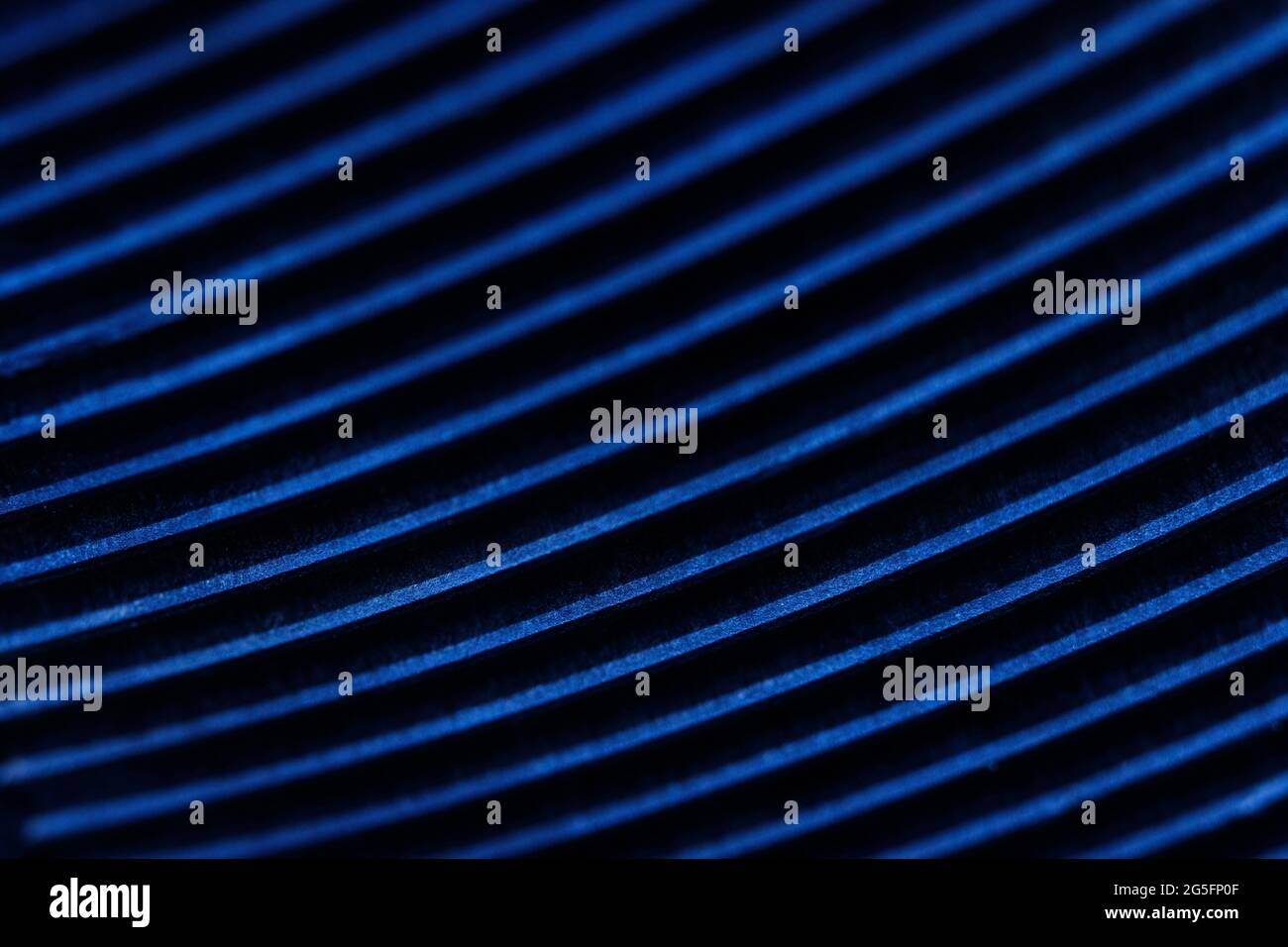 Abstract macro photography. Soft blurred metal texture, line pattern ...