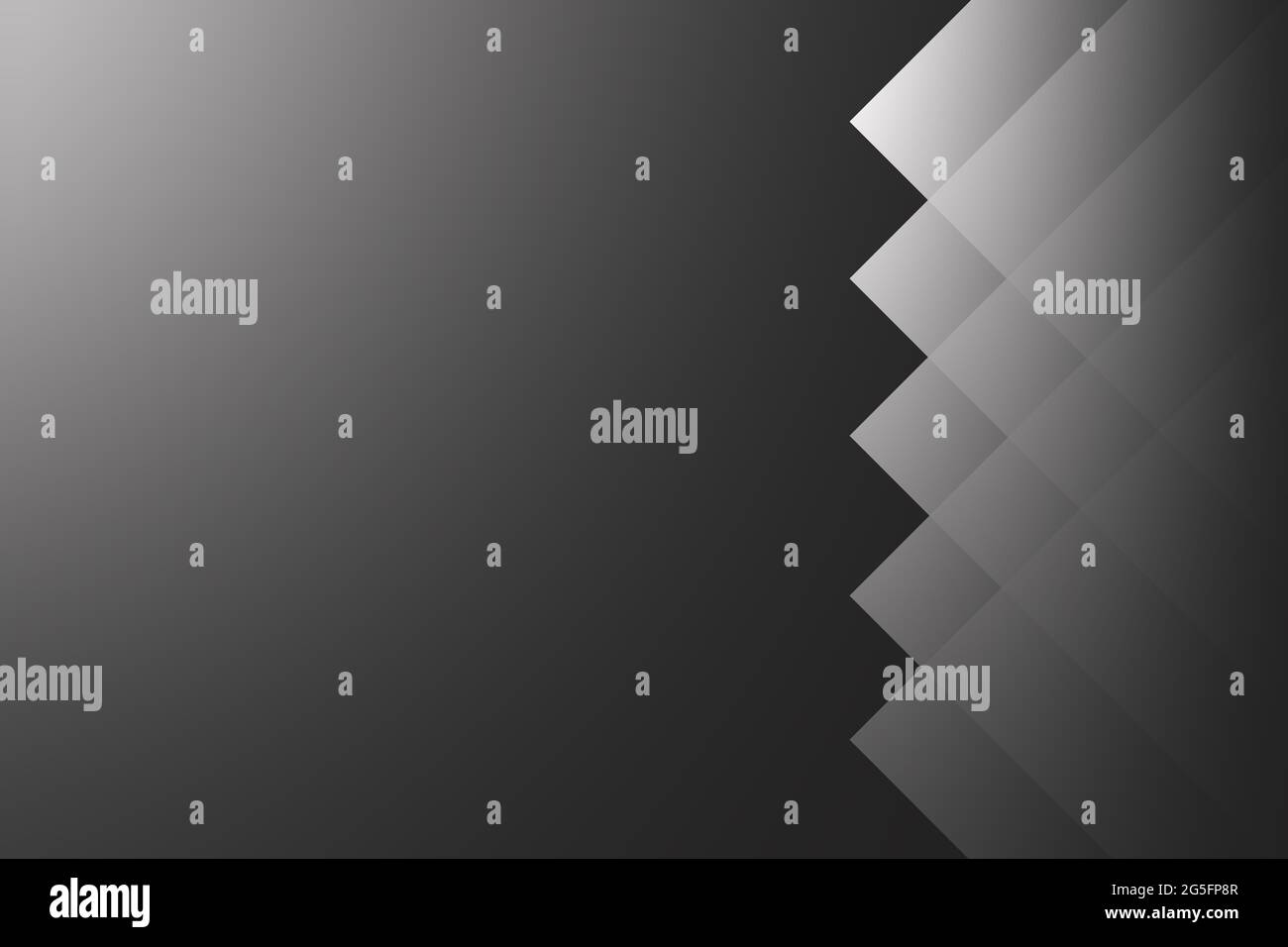 Abstract gradient black and white background Stock Photo - Alamy