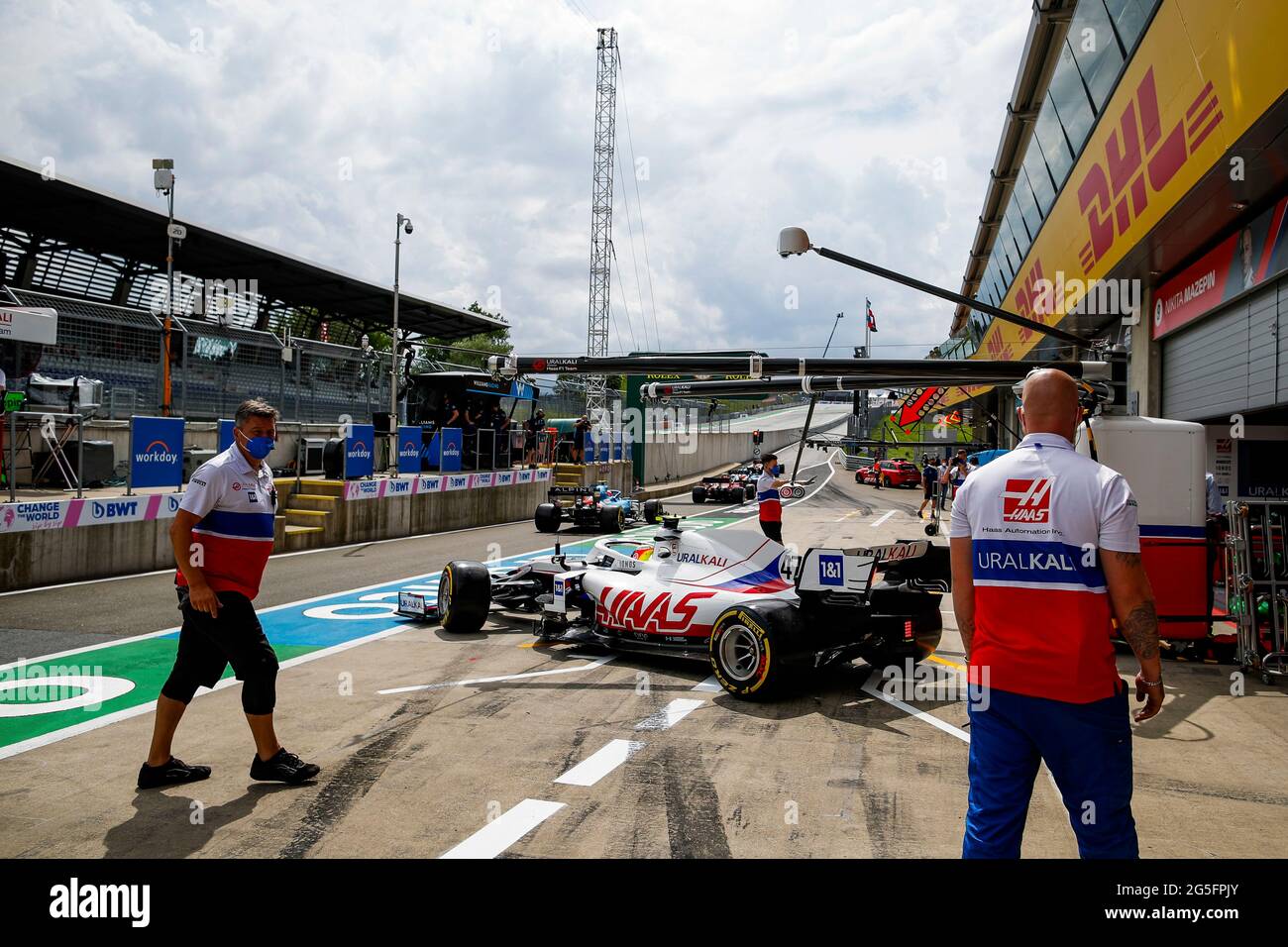 Spielberg, Austria. 25th June, 2021. # 47 Mick Schumacher (GER, Haas F1 ...