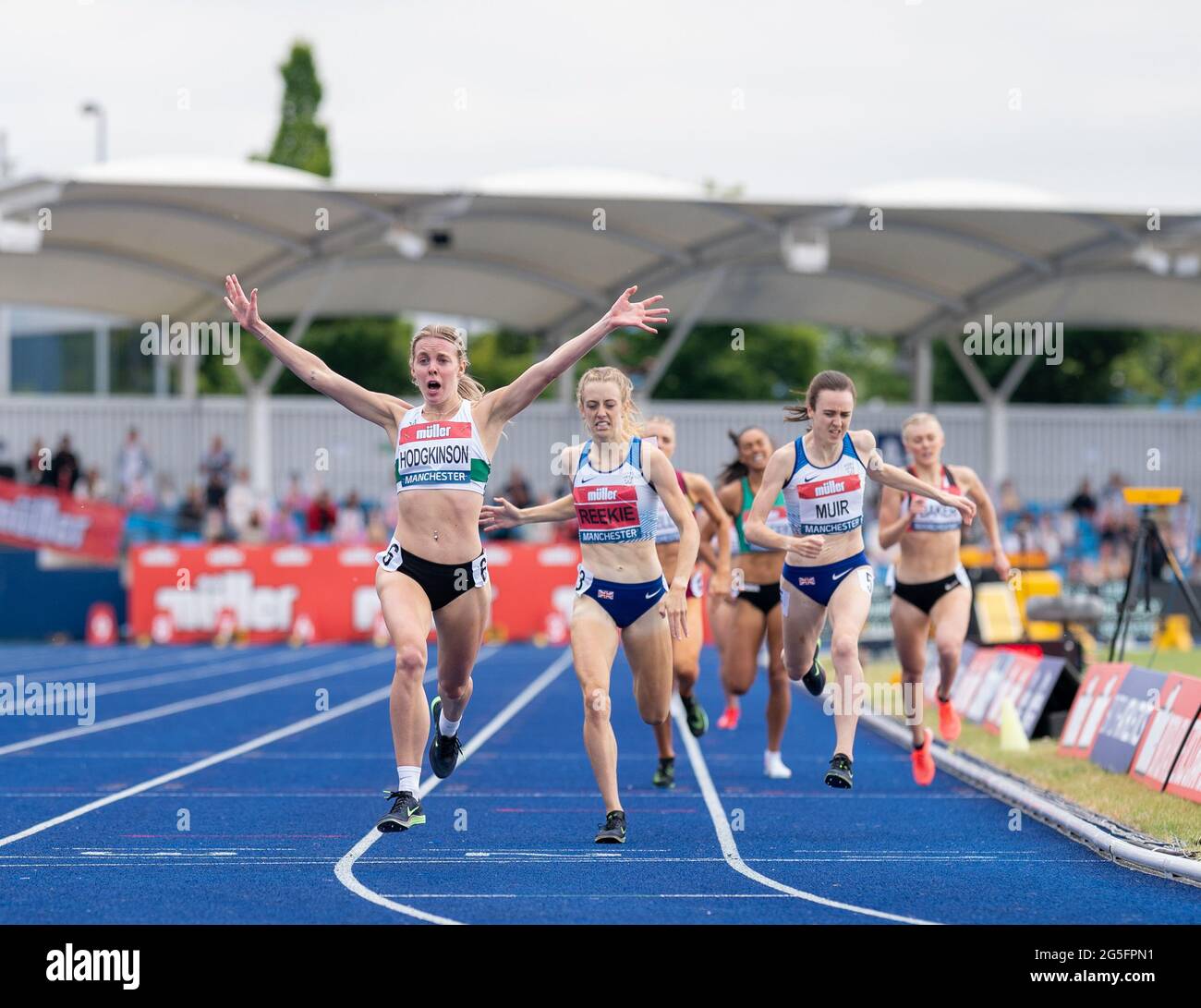 Manchester, UK. 27th June 2021. Muller British Athletics Championships ...
