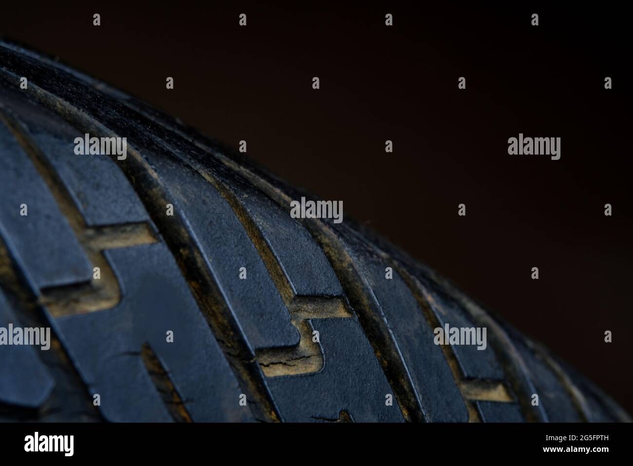Abstract macro photography, close up tire texture pattern Stock Photo ...