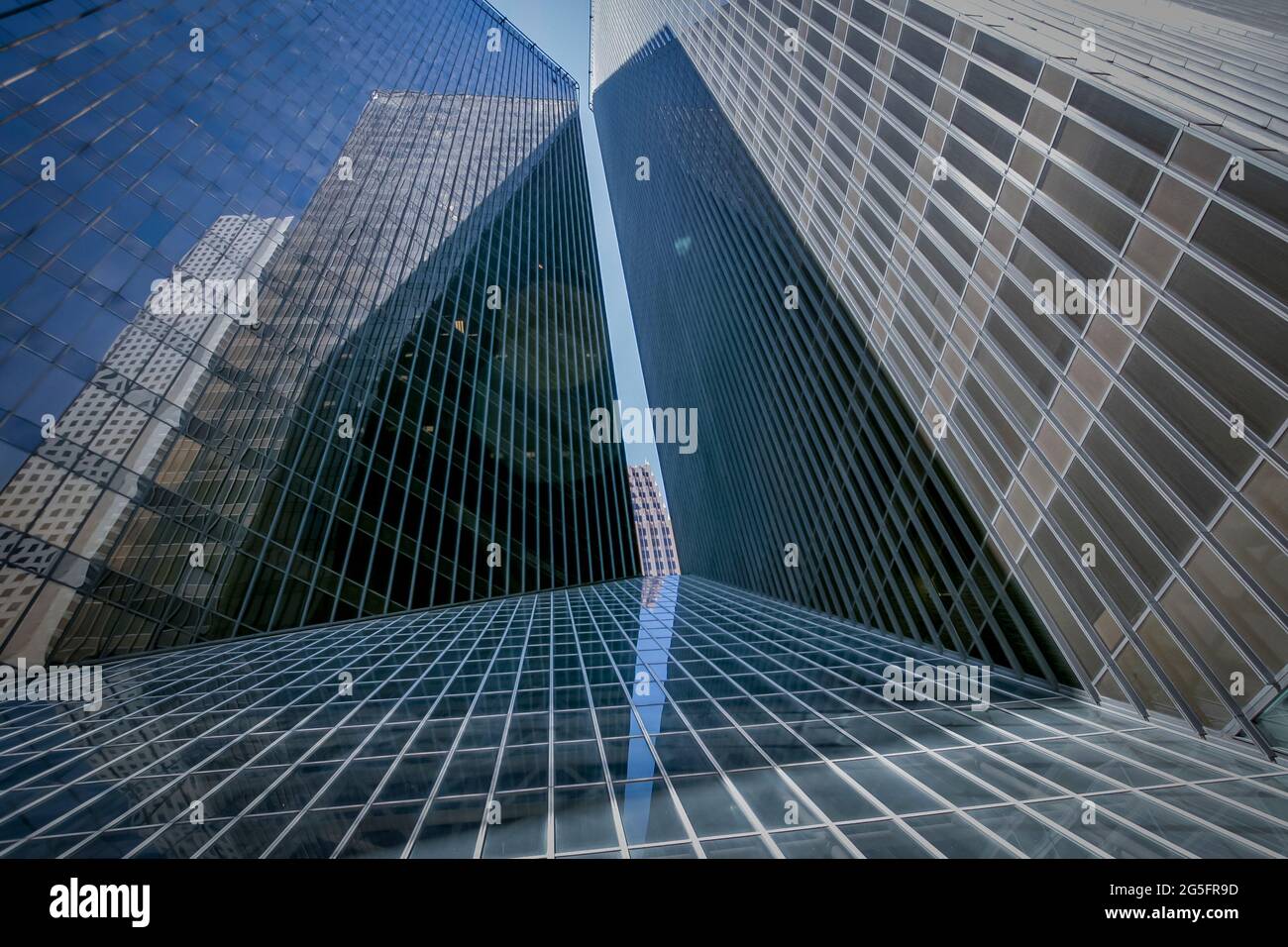 High rise buildings in downtown Houston Stock Photo - Alamy