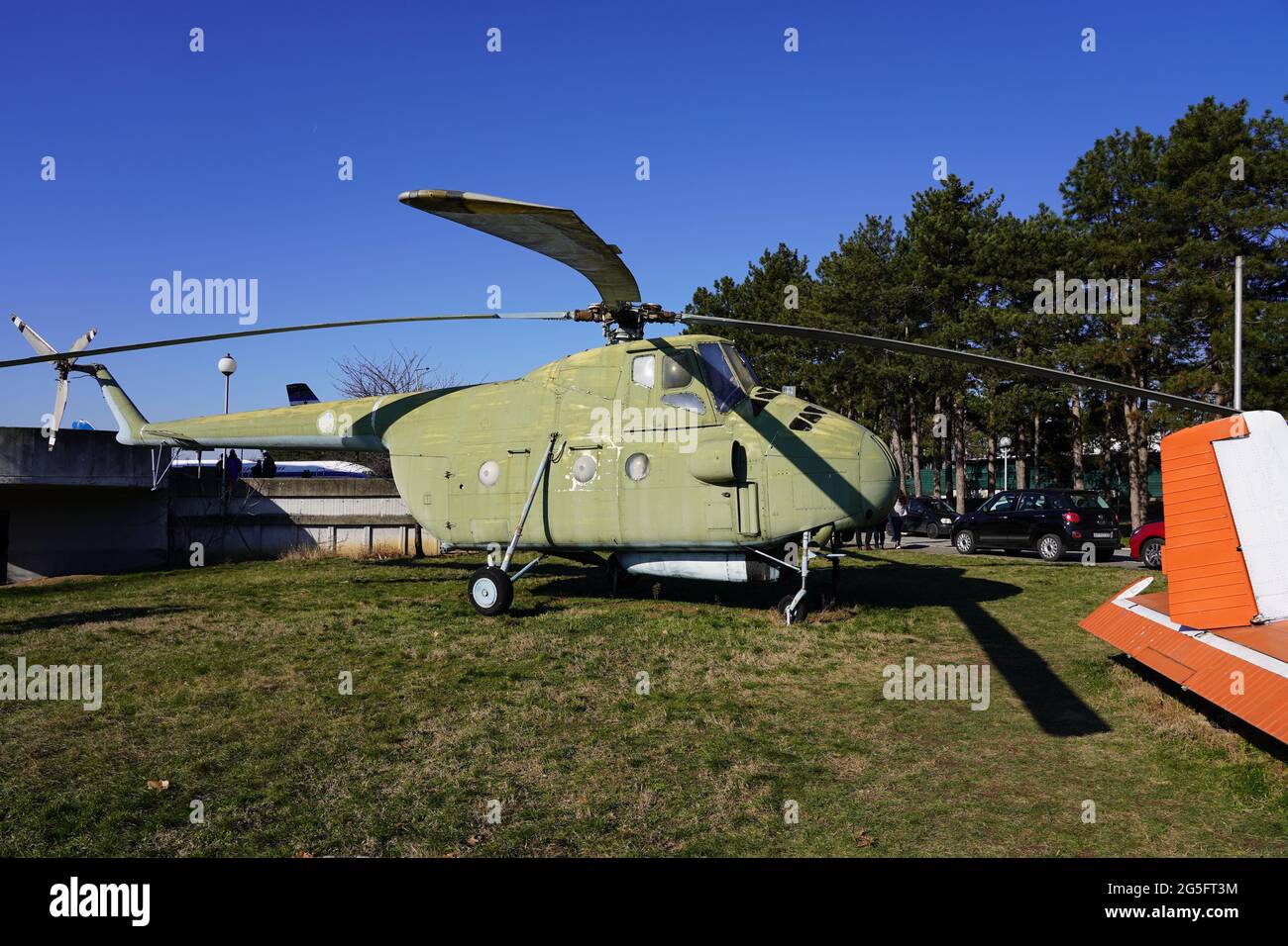 Old helicopter hi-res stock photography and images - Alamy