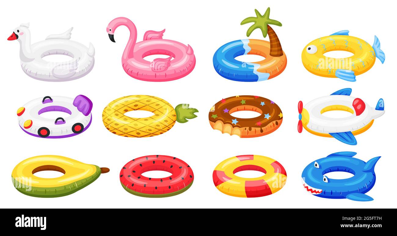 Shark pool float Cut Out Stock Images & Pictures - Alamy