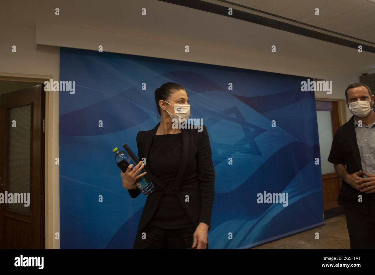 Jerusalem, Israel. 27th June, 2021. Israel's Minister of Transportation ...