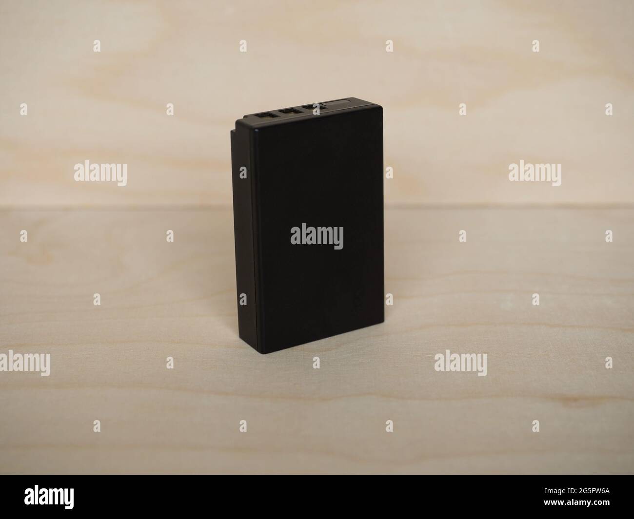 rechargeable lithium-ion battery used for digital camera Stock Photo ...