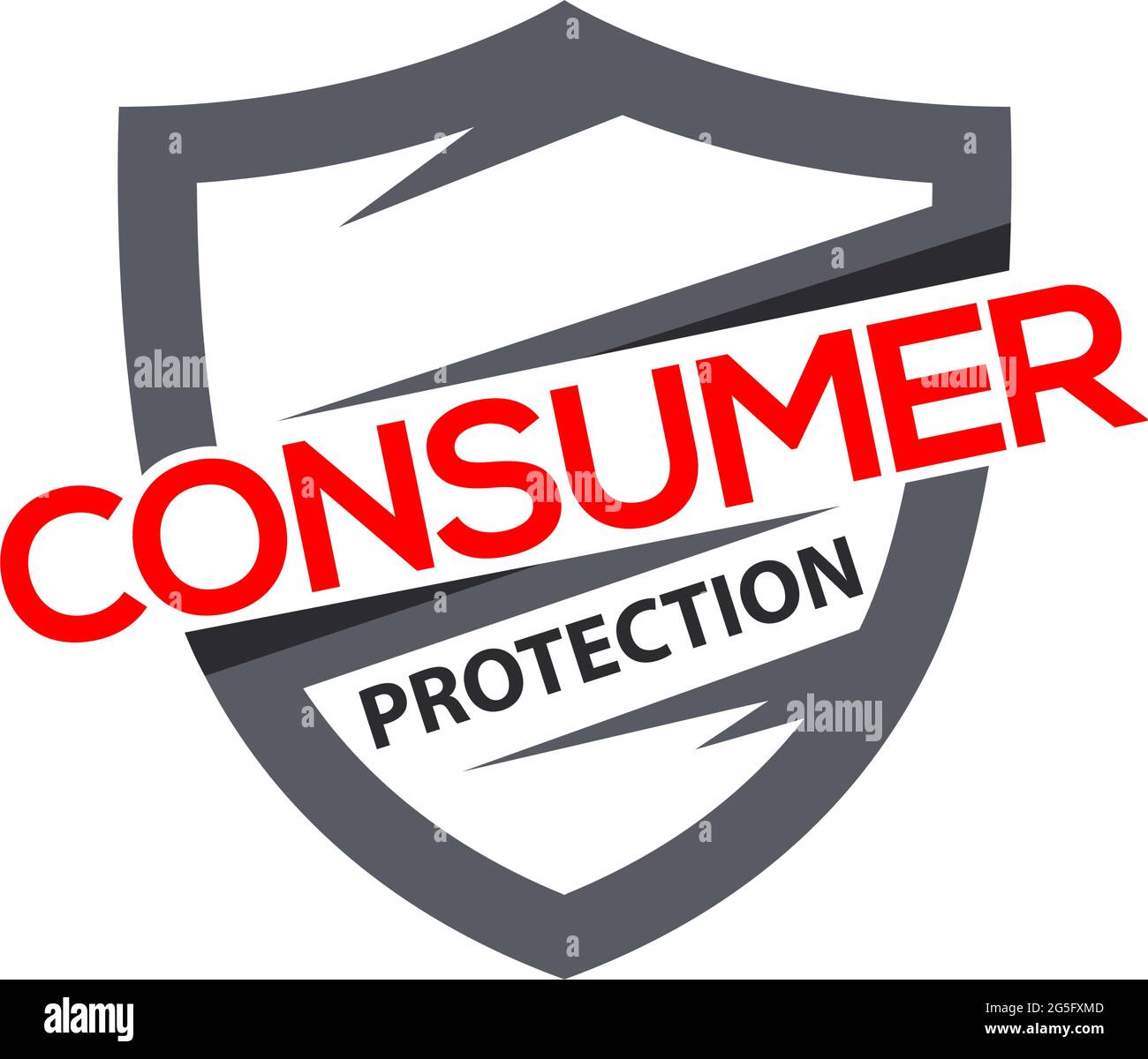 Consumer protection with shield. Logo design for insurance, protection ...