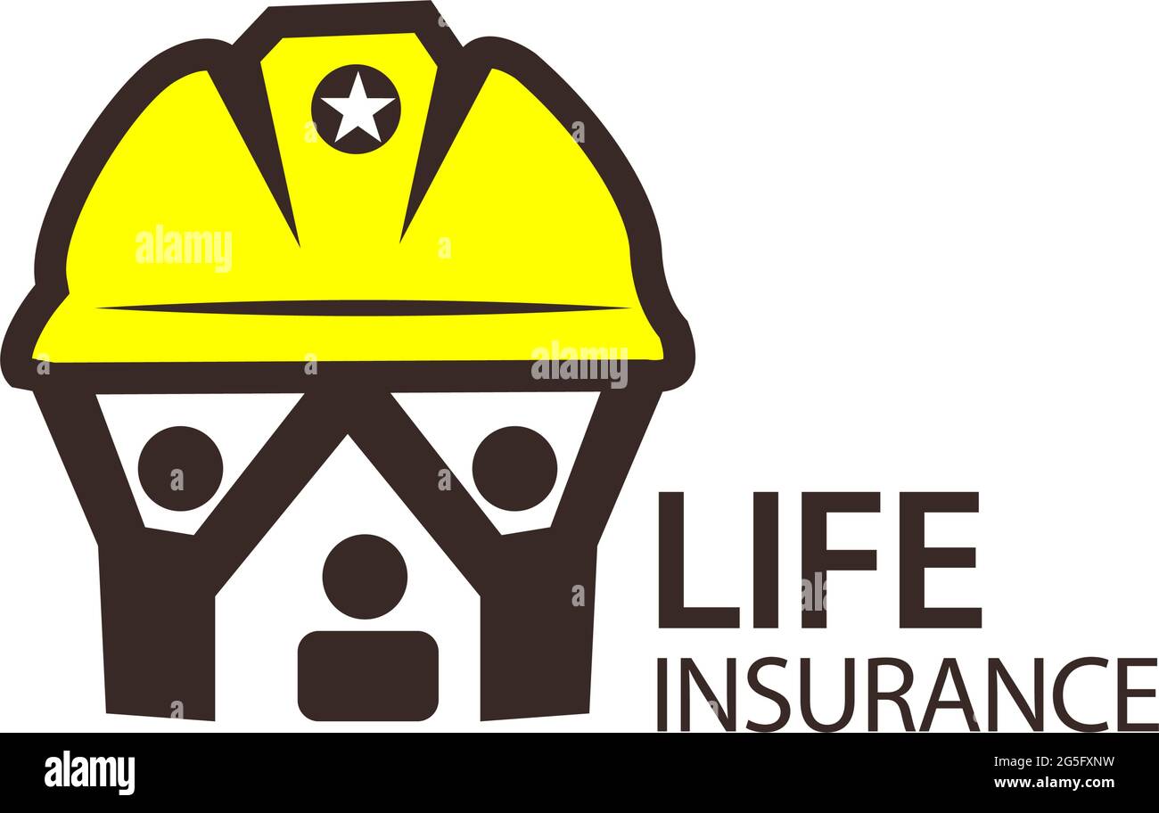 Life insurance logo stock. flat design. logo vector illustration Stock ...