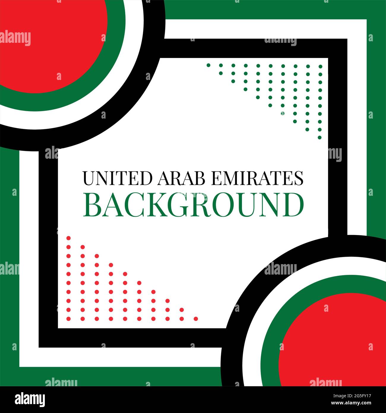 Traditional United Arab Emirates background. Vector Illustration Stock ...