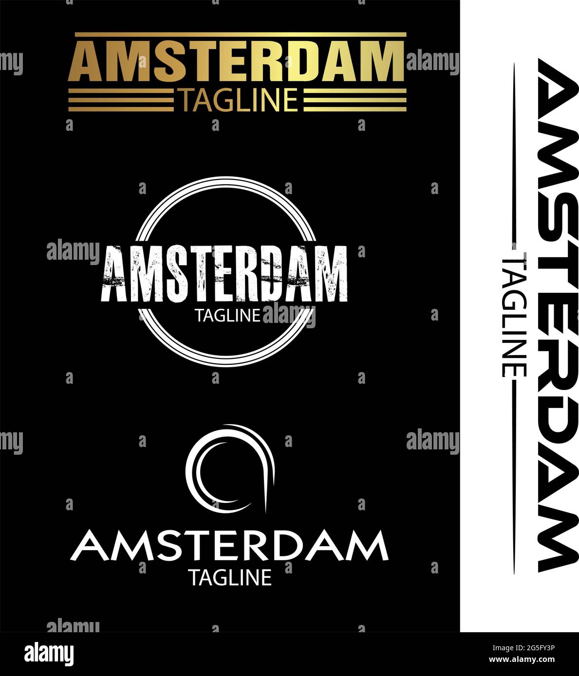 Amsterdam logo Stock Vector Images - Alamy
