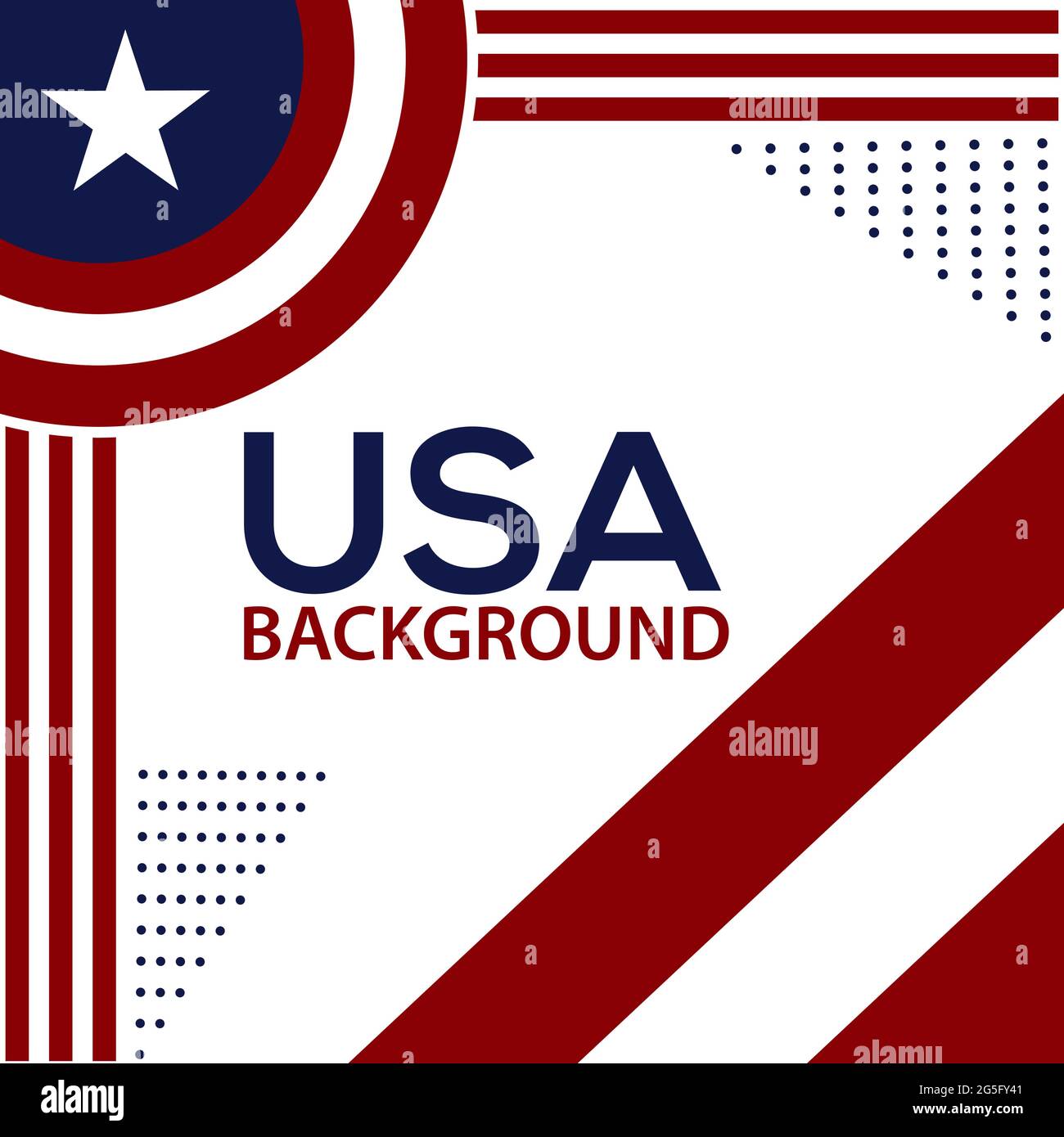 Traditional american background. Vector Illustration Stock Vector Image ...