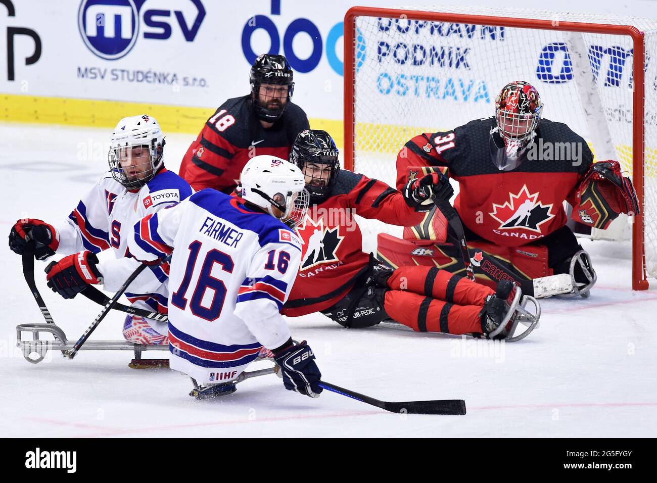 (L-R) Brody Roybal and Declan Farmer of USA, Billy Bridges, Tyrone ...