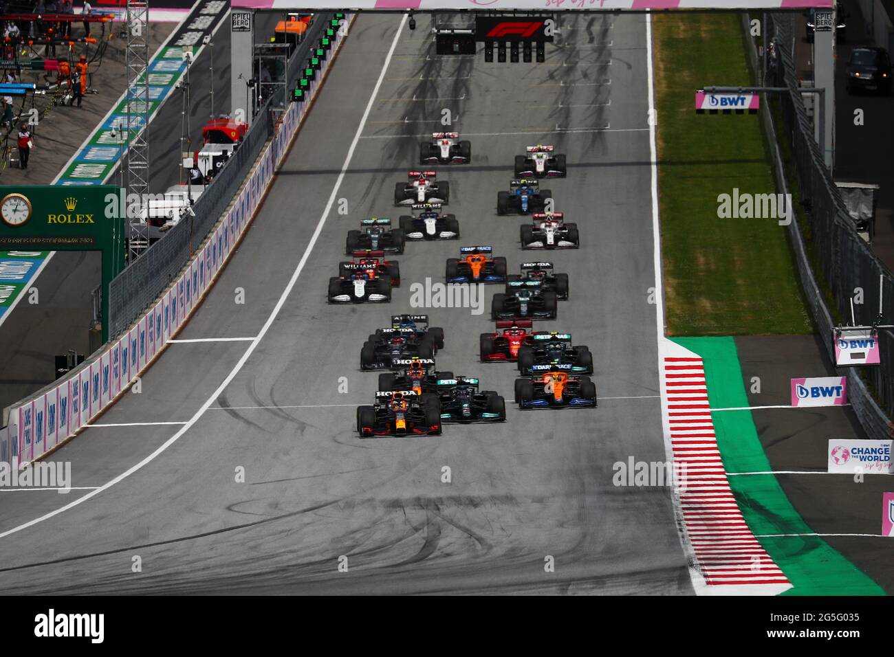 Start Styrian GP 2021, Formula 1 World championship 2021, 24-27 June ...