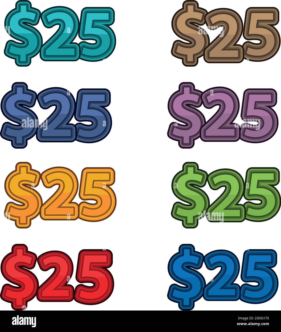 Web design 25 line Stock Vector Images - Alamy