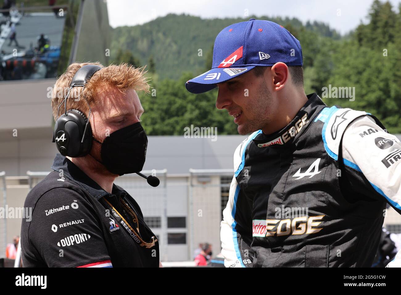 Alpine f1 team race engineer hi-res stock photography and images - Alamy