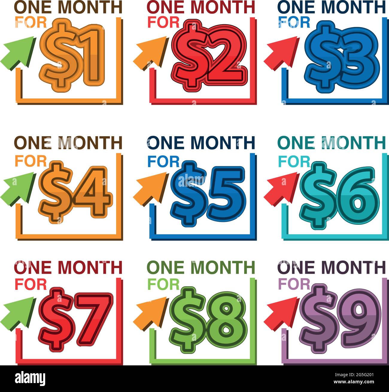 About one month Stock Vector Images - Alamy