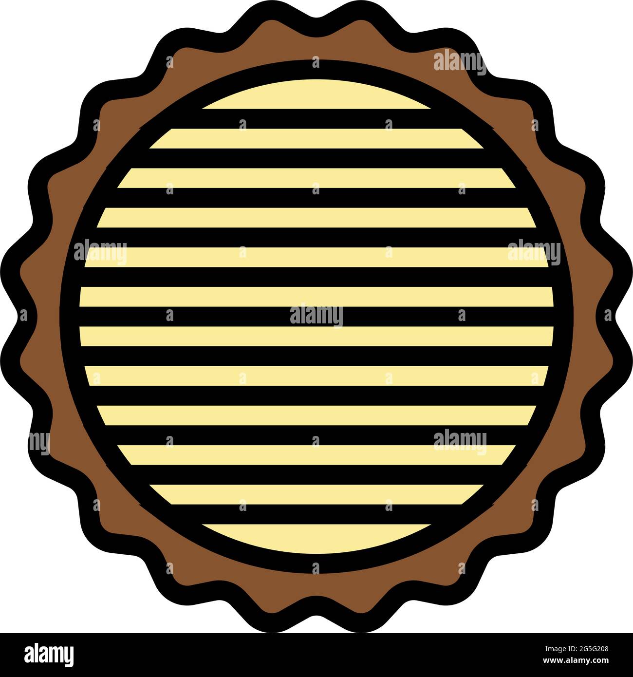tree timber color icon vector illustration Stock Vector Image & Art - Alamy
