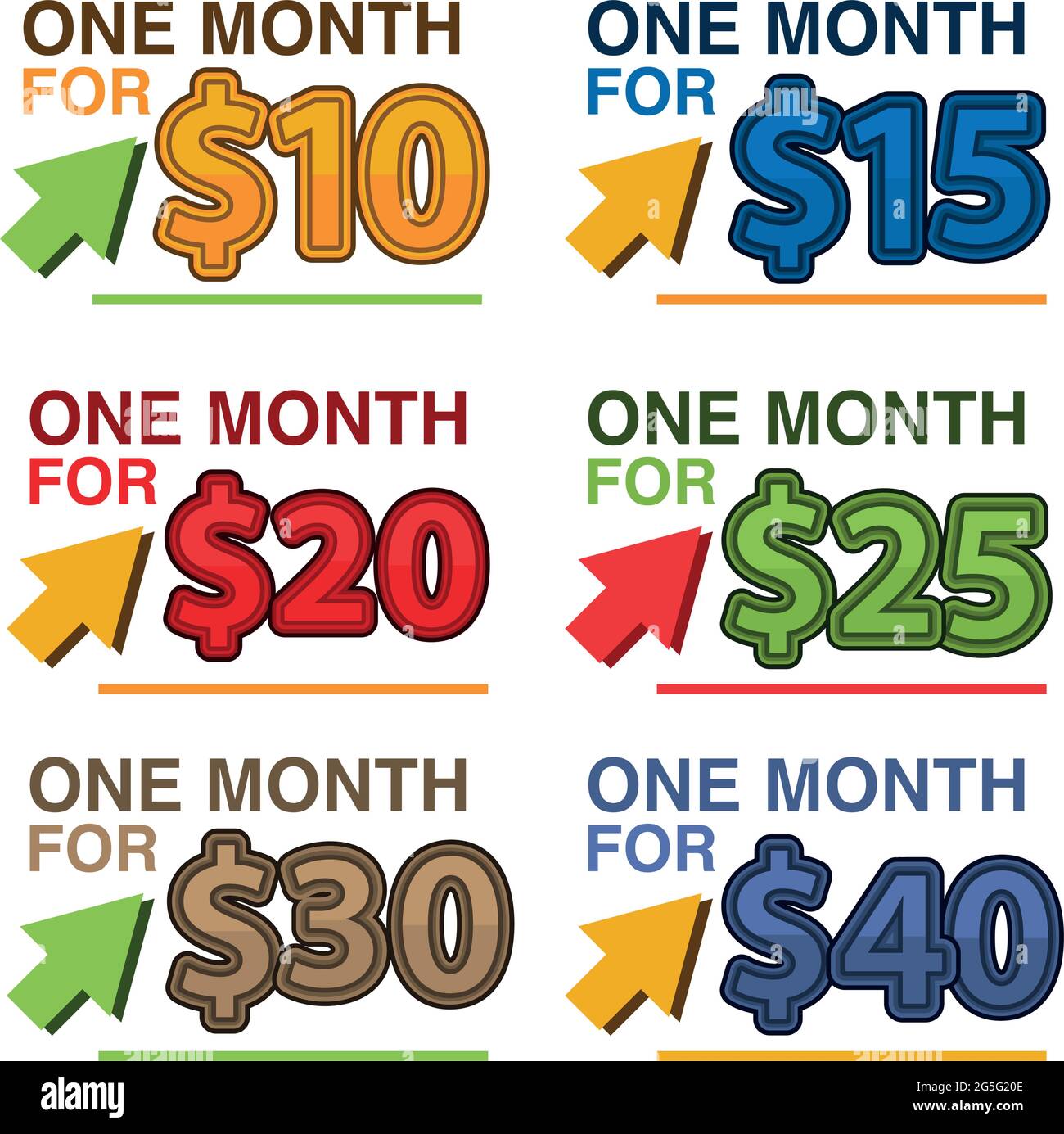 About one month Stock Vector Images - Alamy