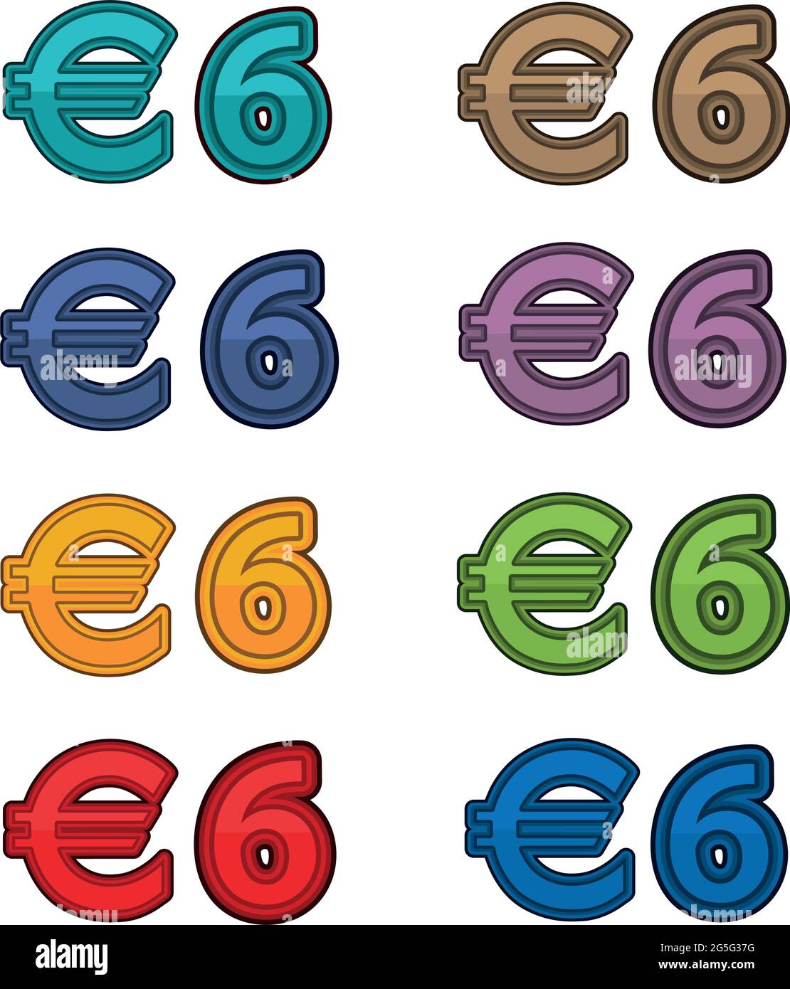 Euro 6 Cut Out Stock Images & Pictures - Alamy