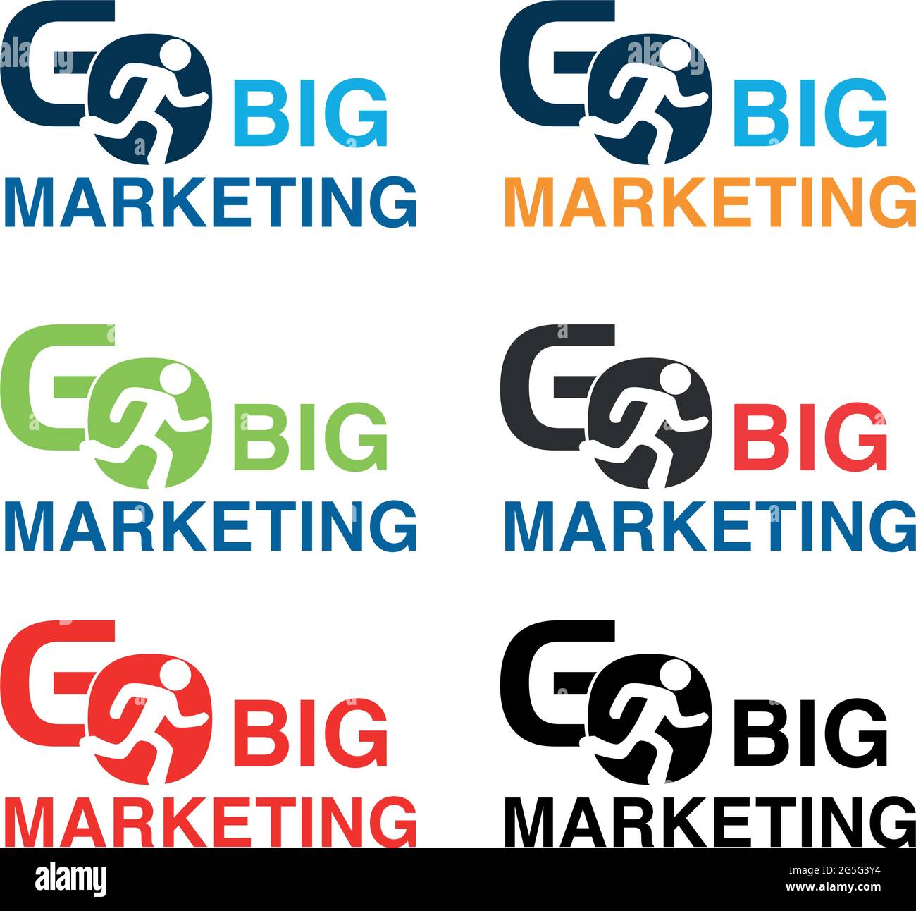 Go big marketing people hi-res stock photography and images - Alamy