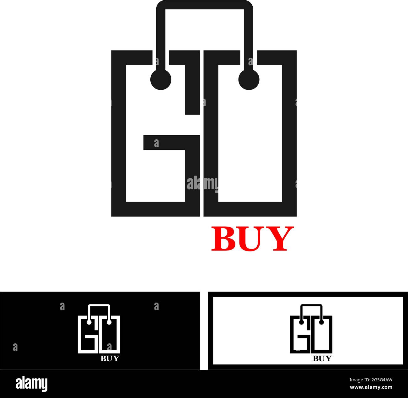 Go buy stock icons. Flat set icon. label. vector Stock Vector Image ...