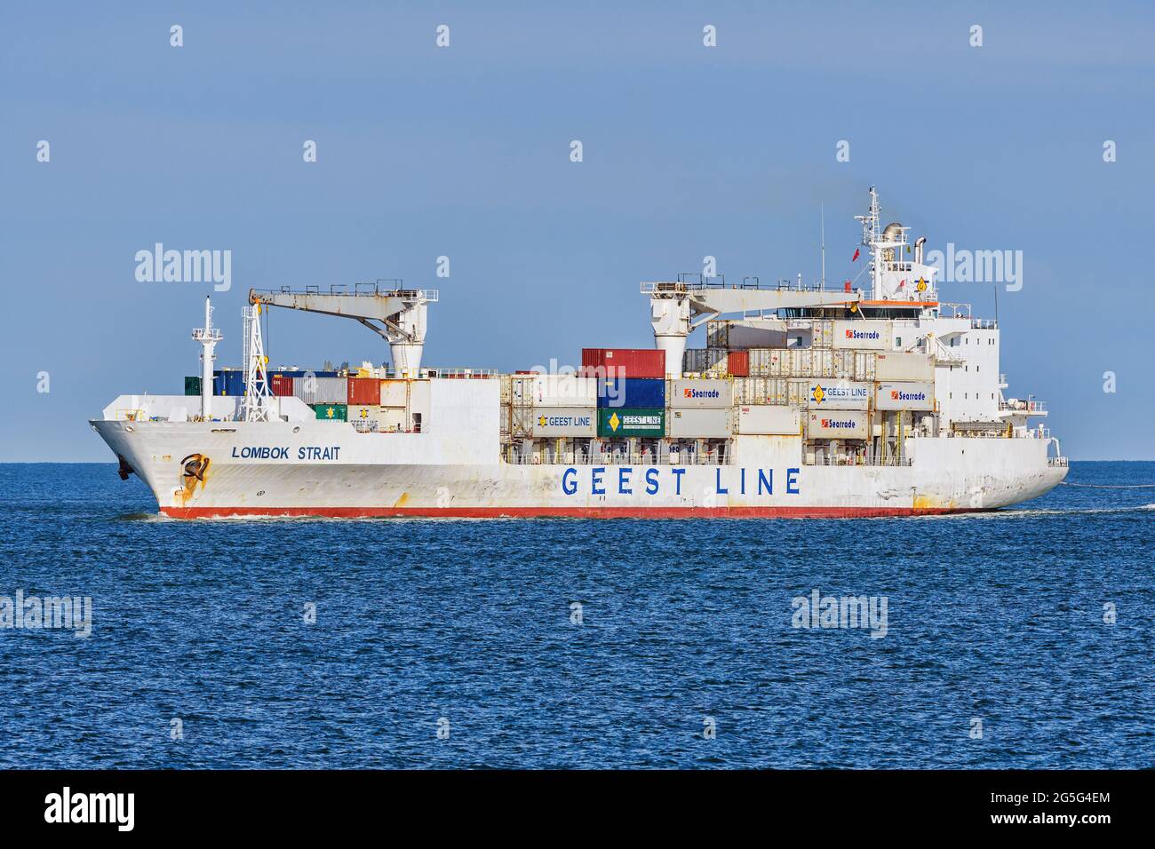 Lombok Strait is part of the Seatrade Group's fleet of Geest Line ...