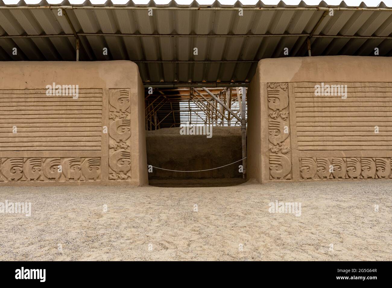 Chan Chan was the largest mud-brick city in the Americas and is now a ...