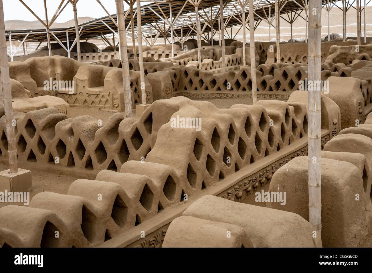 Chan Chan was the largest mud-brick city in the Americas and is now a ...