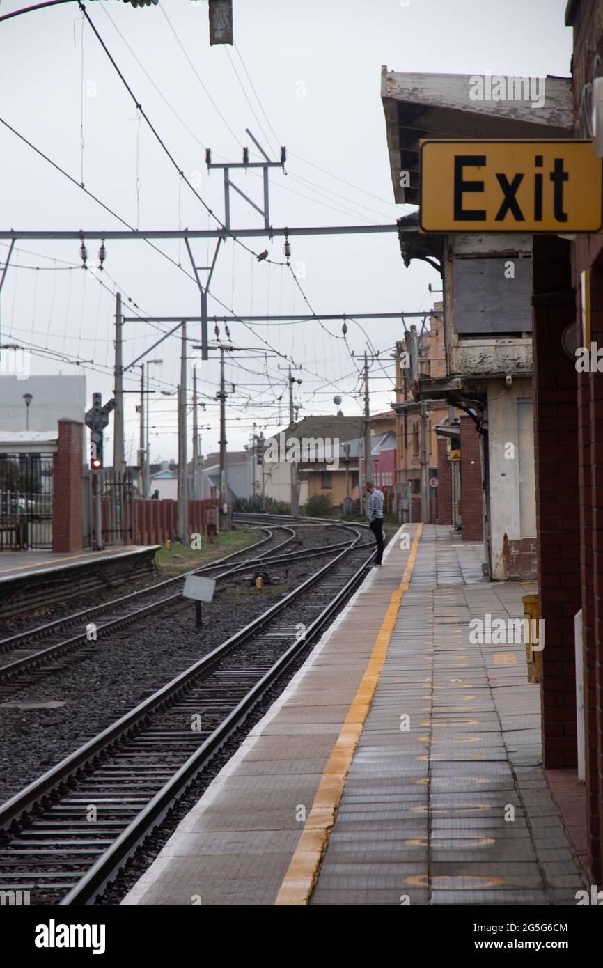 Muizenberg station cape town south hi-res stock photography and images ...