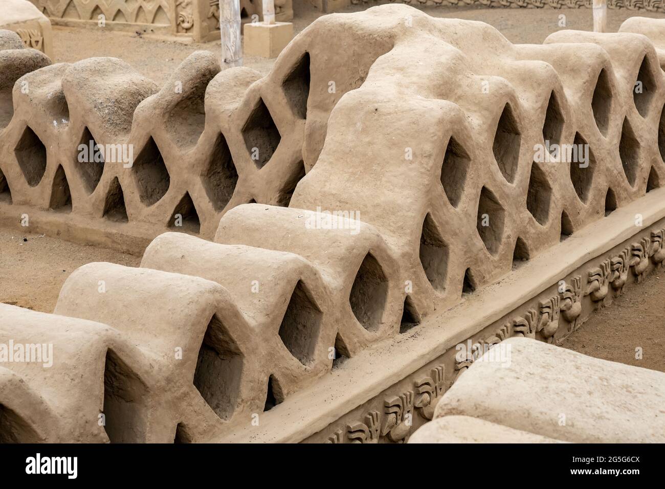 Chan Chan was the largest mud-brick city in the Americas and is now a ...