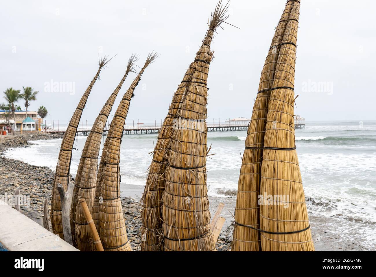 Huanchaco, Peru is home to surfing, ceviche, and the famous reed rafts ...