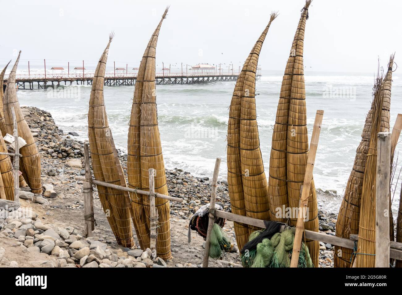 Huanchaco, Peru is home to surfing, ceviche, and the famous reed rafts ...