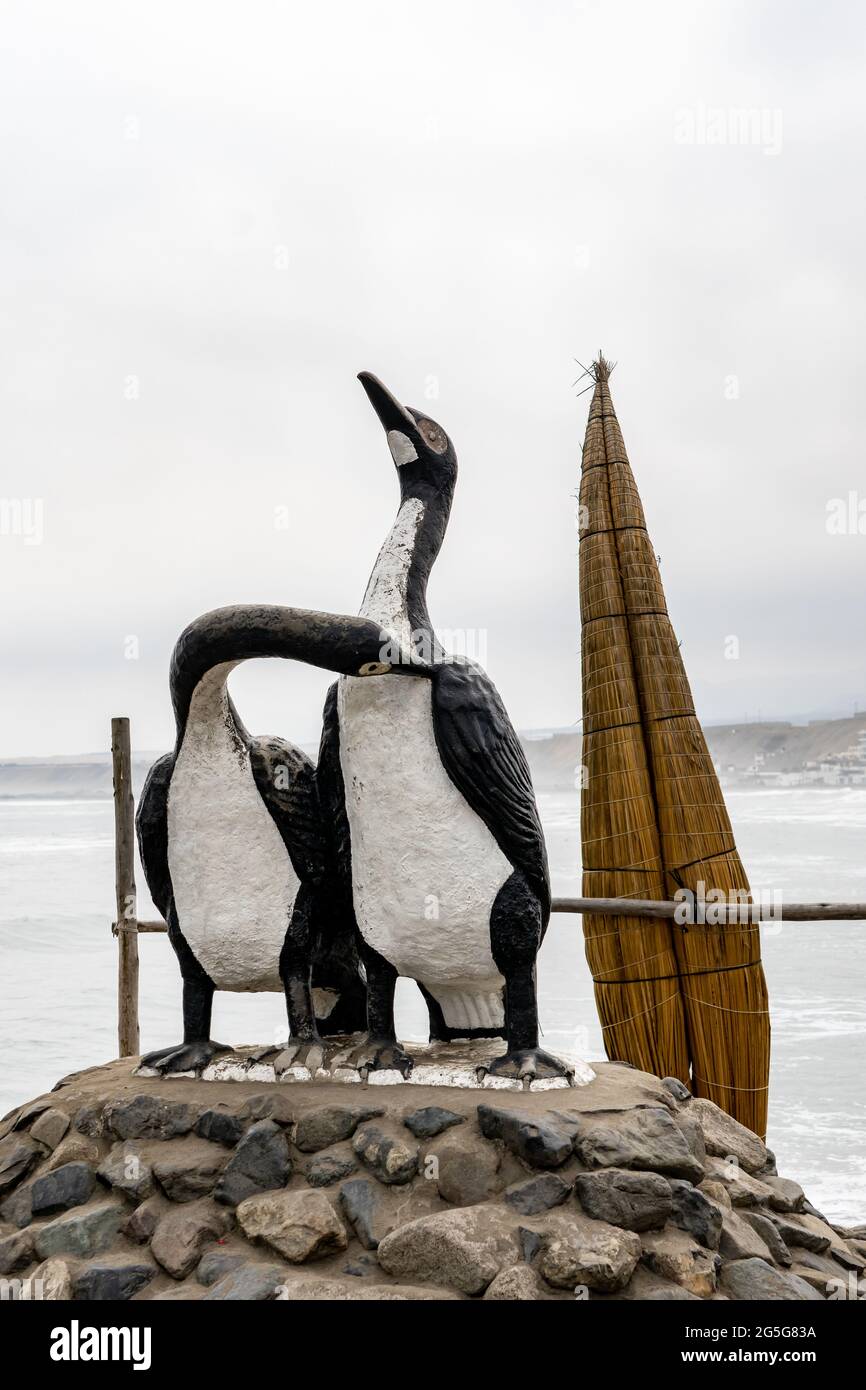 Huanchaco, Peru is home to surfing, ceviche, and the famous reed rafts ...