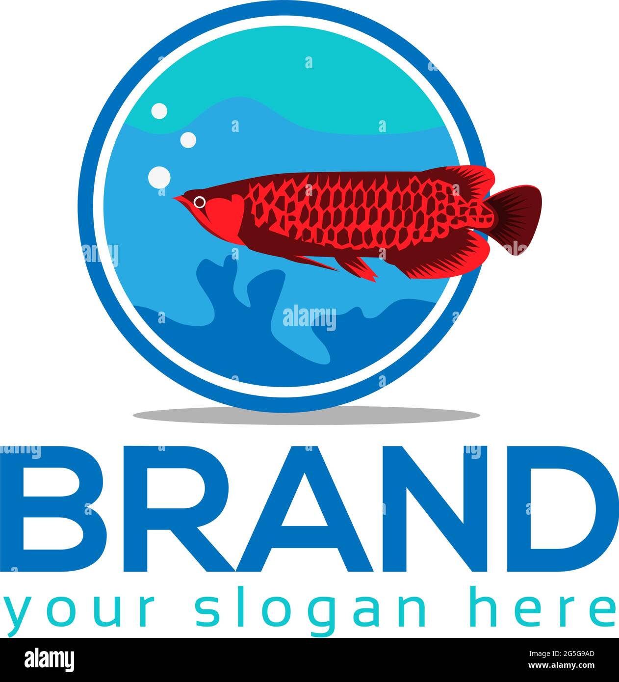 Arowana logo hi-res stock photography and images - Alamy