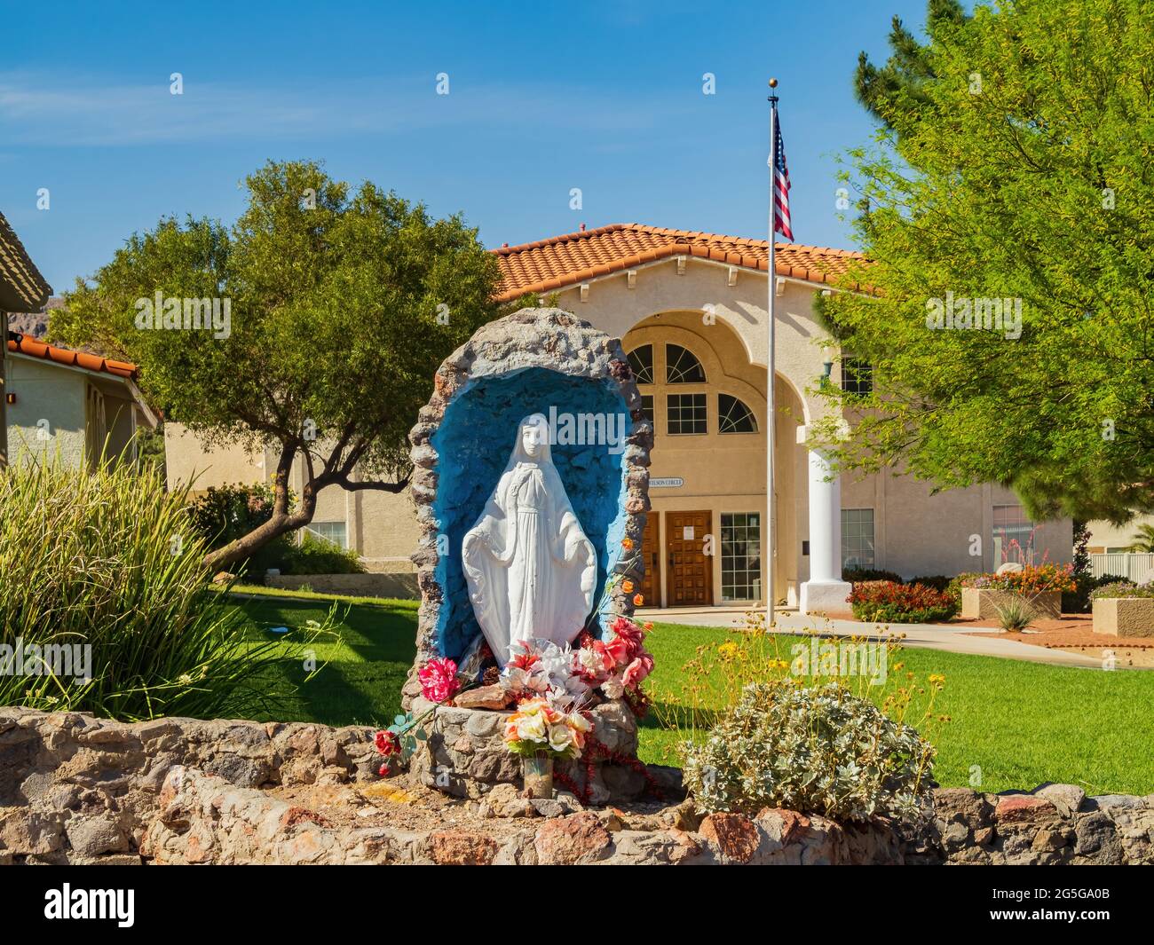 Sunny view of the St. Jude's Ranch for Children at Boulder City, Nevada ...