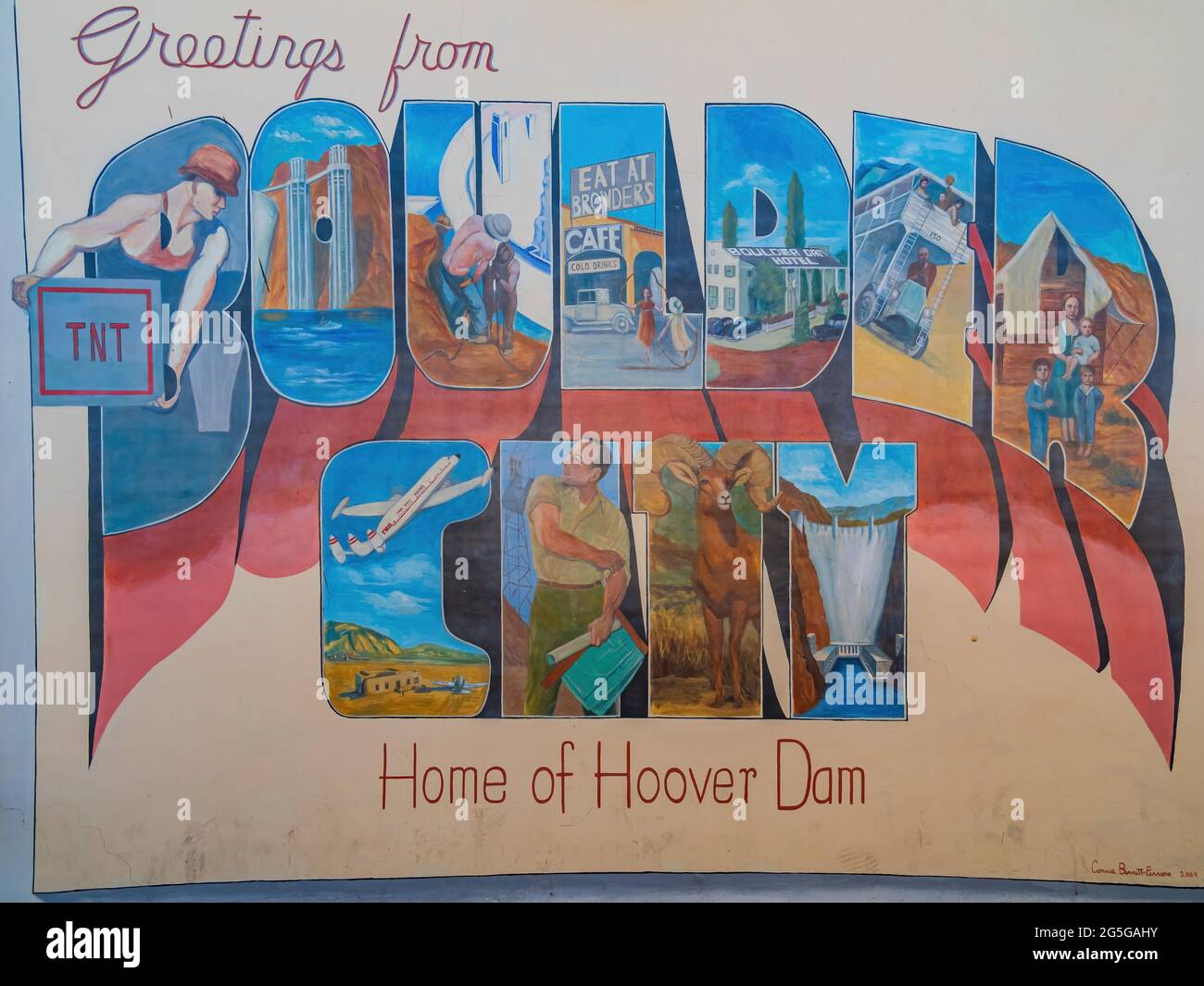 Boulder dam drawing hi-res stock photography and images - Alamy