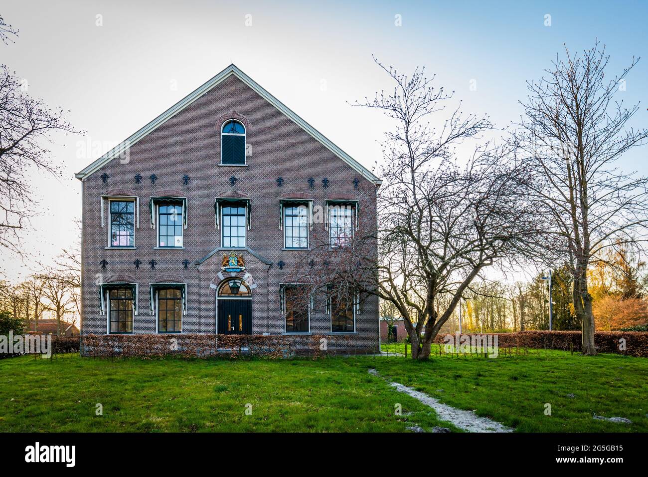 Old Town hall Colony of kindness in Veenhuizen in The Netherlands ...