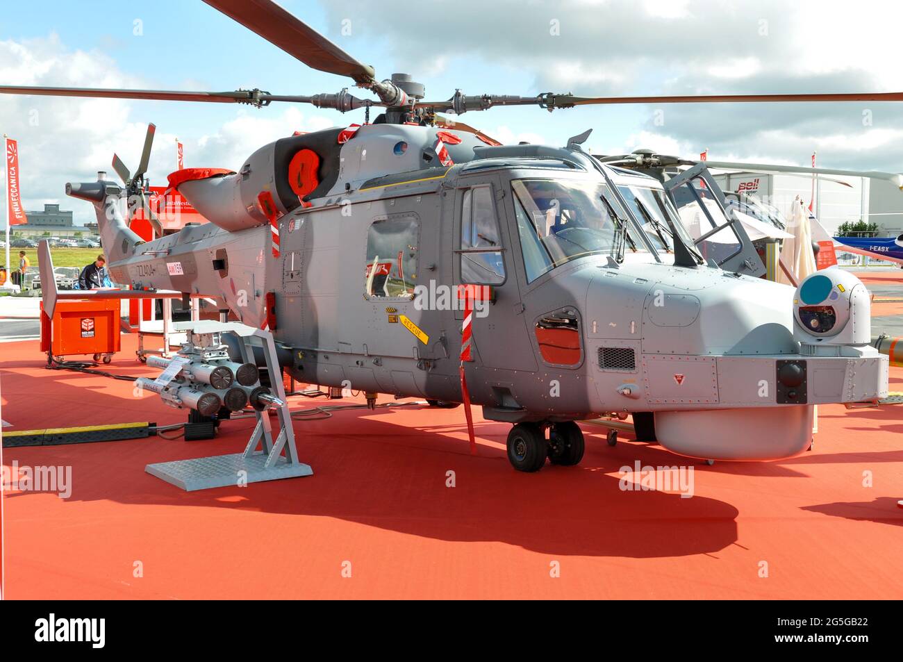 AgustaWestland AW159 Wildcat AH1 helicopter ZZ404 at Farnborough ...