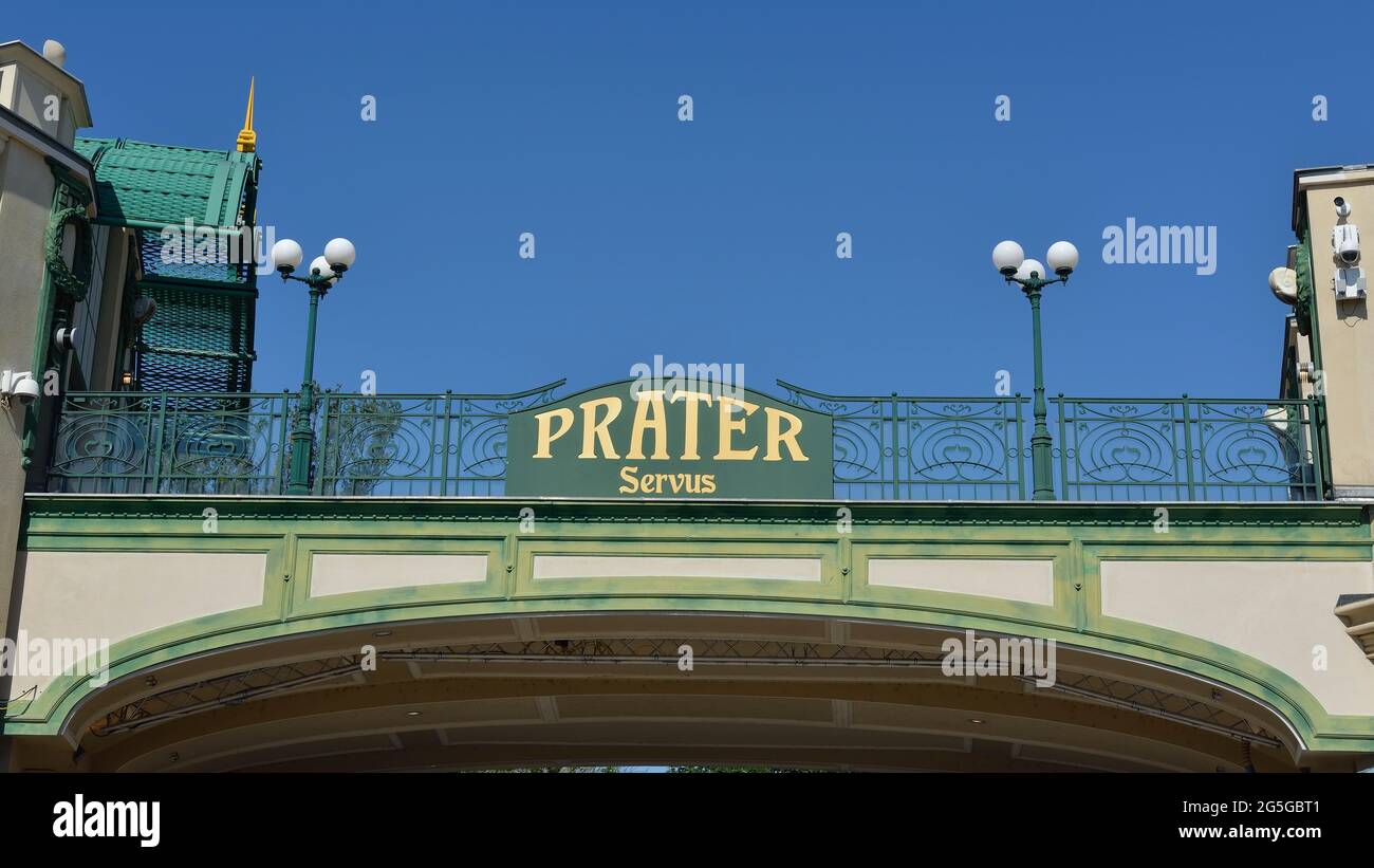 Prater amusement park wurstelprater hi-res stock photography and images ...
