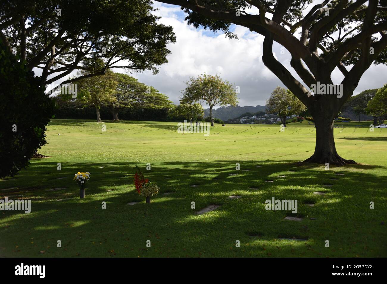 Oahu, HI. U.S.A. 6/5/2021. National Memorial Cemetery of the Pacific ...