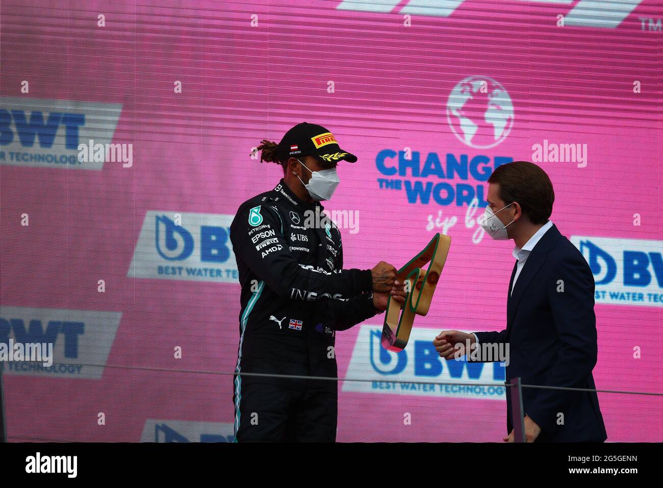 Spielberg, Osterreich. 27th June, 2021. #44 Lewis Hamilton Mercedes AMG ...