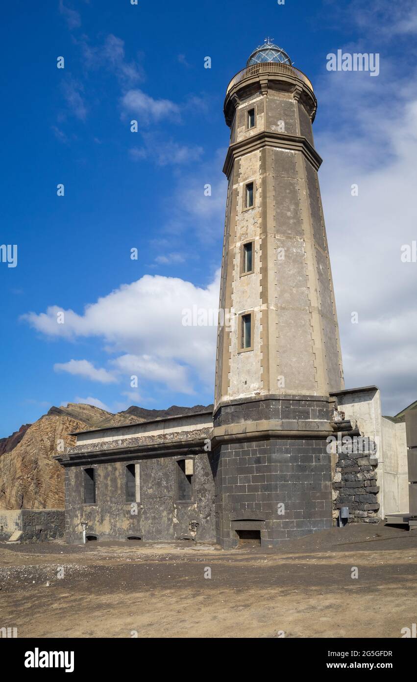 Europe portugal azores faial lighthouse hi-res stock photography and ...