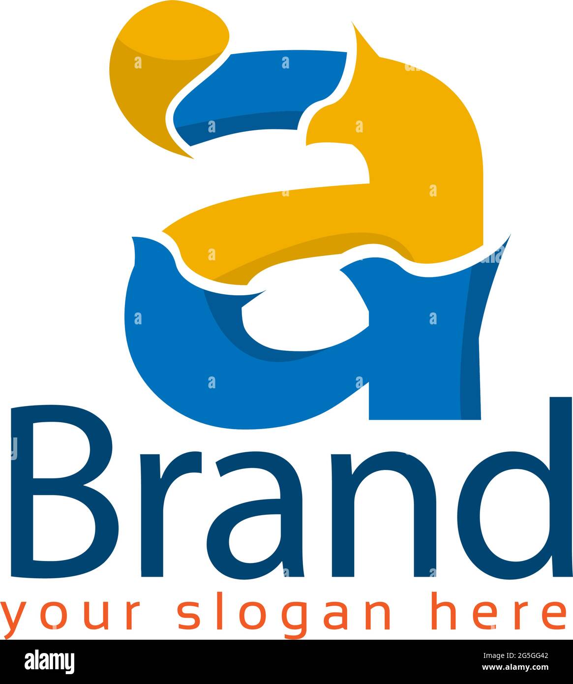 Letter vector logo icon label stock vector hi-res stock photography and ...