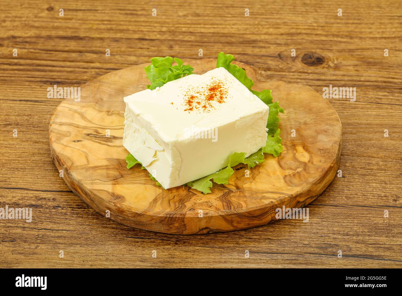 Greek traditional soft feta dairy cheese Stock Photo - Alamy