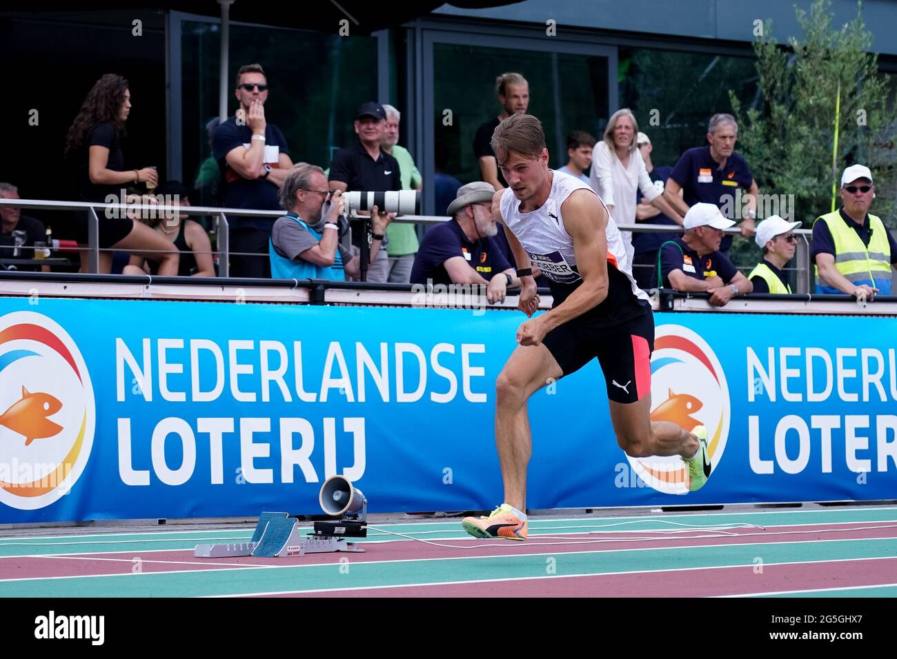 BREDA, NETHERLANDS - JUNE 27: Jochem Dobber of the Netherlands ...