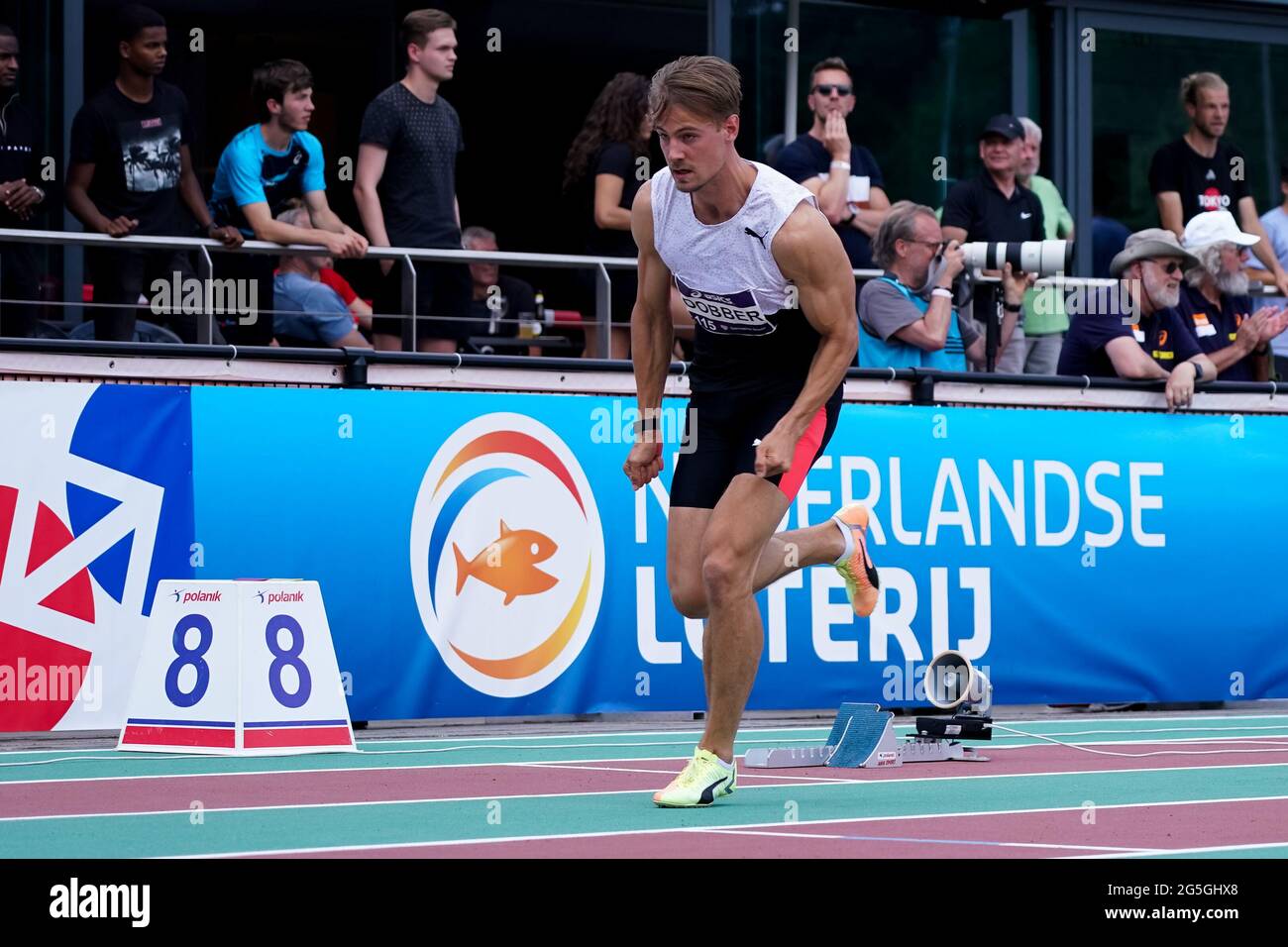 BREDA, NETHERLANDS - JUNE 27: Jochem Dobber of the Netherlands ...