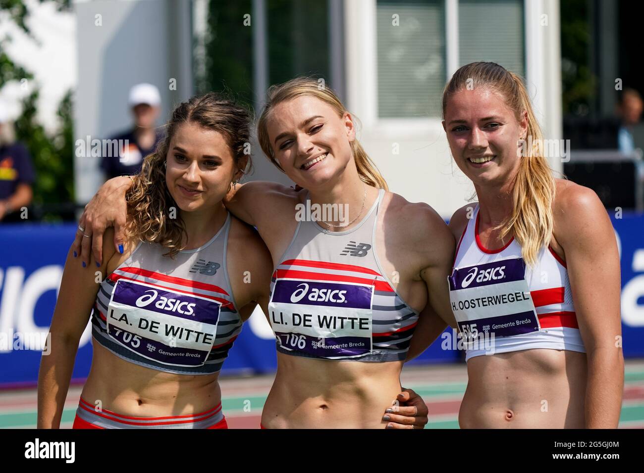 BREDA, NETHERLANDS - JUNE 27: Laura de Witte of the Netherlands ...