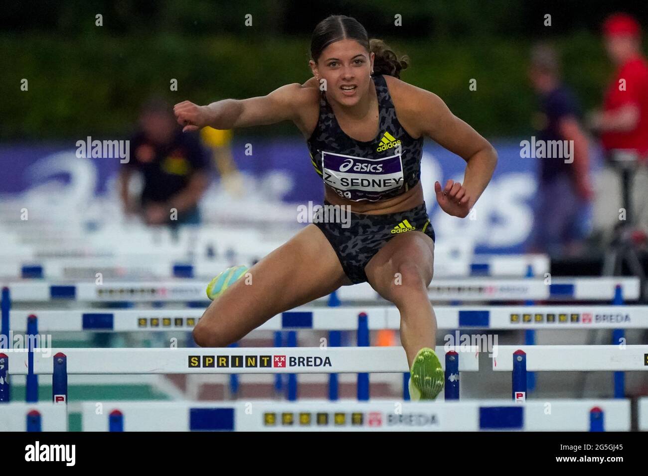 BREDA, NETHERLANDS - JUNE 27: Zoe Sedney of the Netherlands competing ...