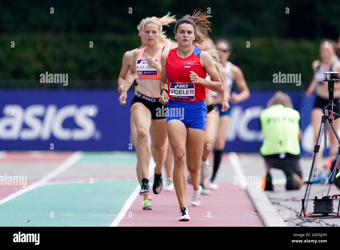 BREDA, NETHERLANDS - JUNE 27: Isa Videler of the Netherlands competing ...