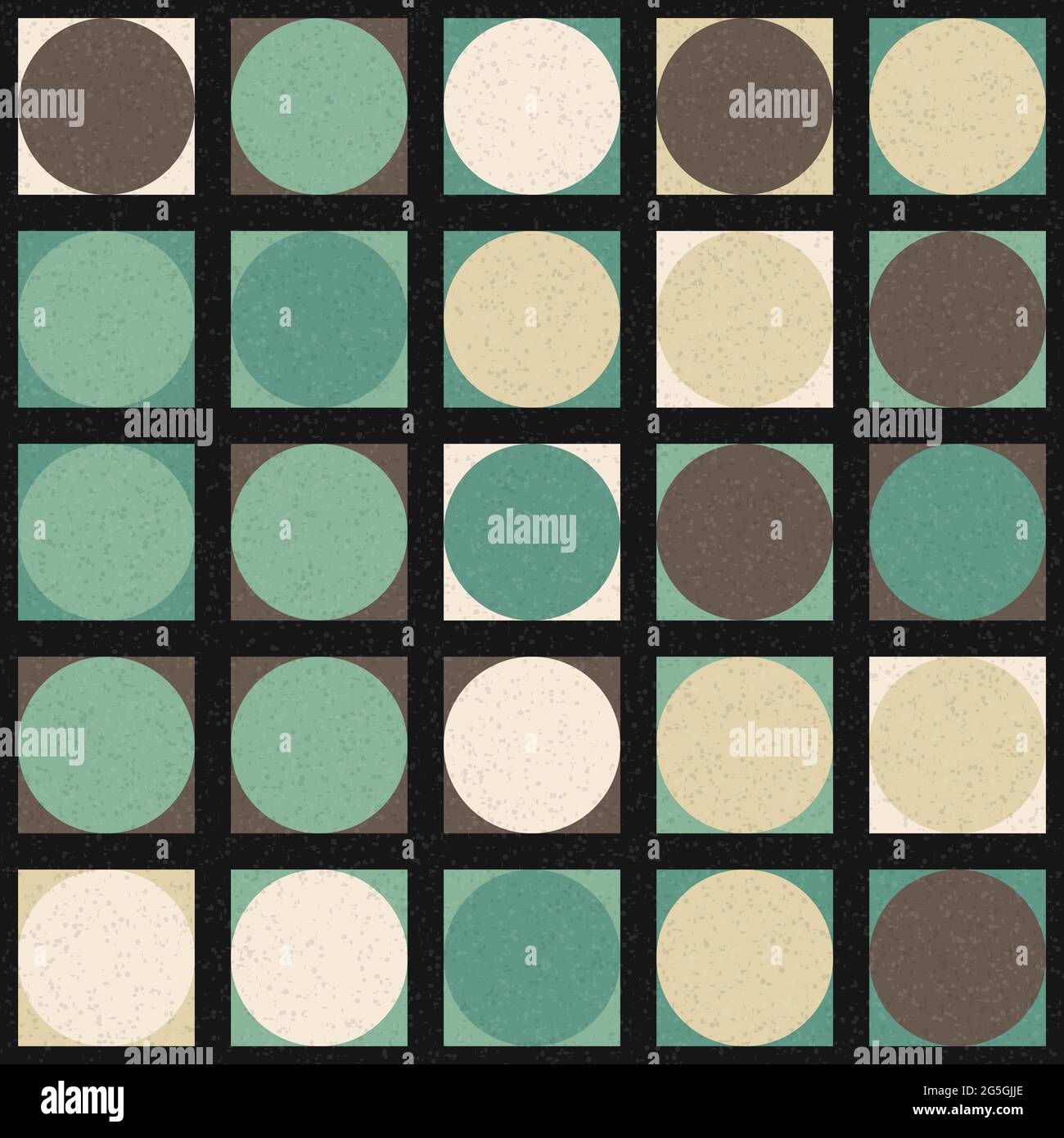 Abstract Geometrical generative computational art illustration Stock ...